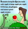 Creation cartoons from Genesis chapters 1-3 — The Back Pew