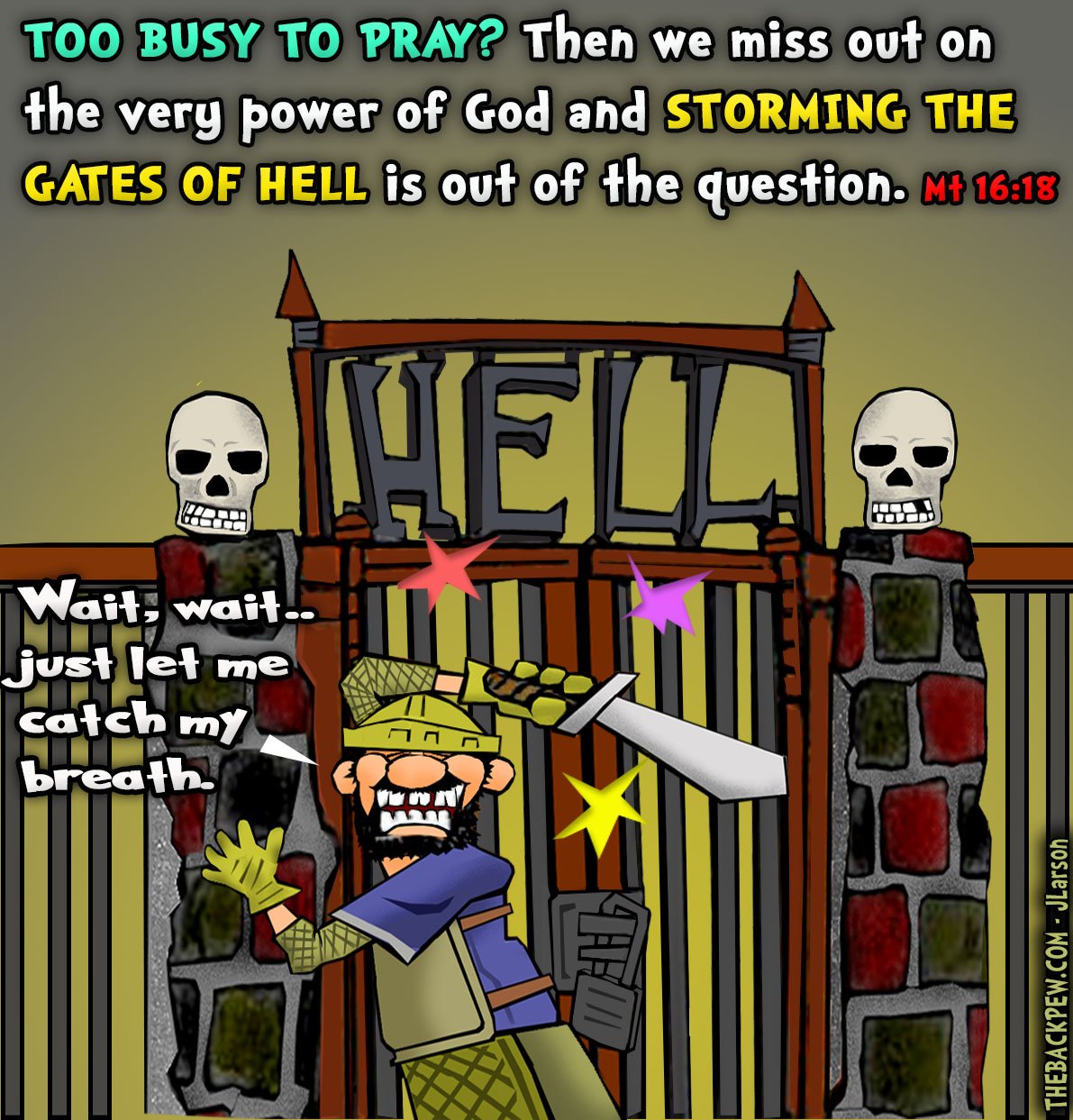 PRAYER cartoons for your Christian Journey — The Back Pew
