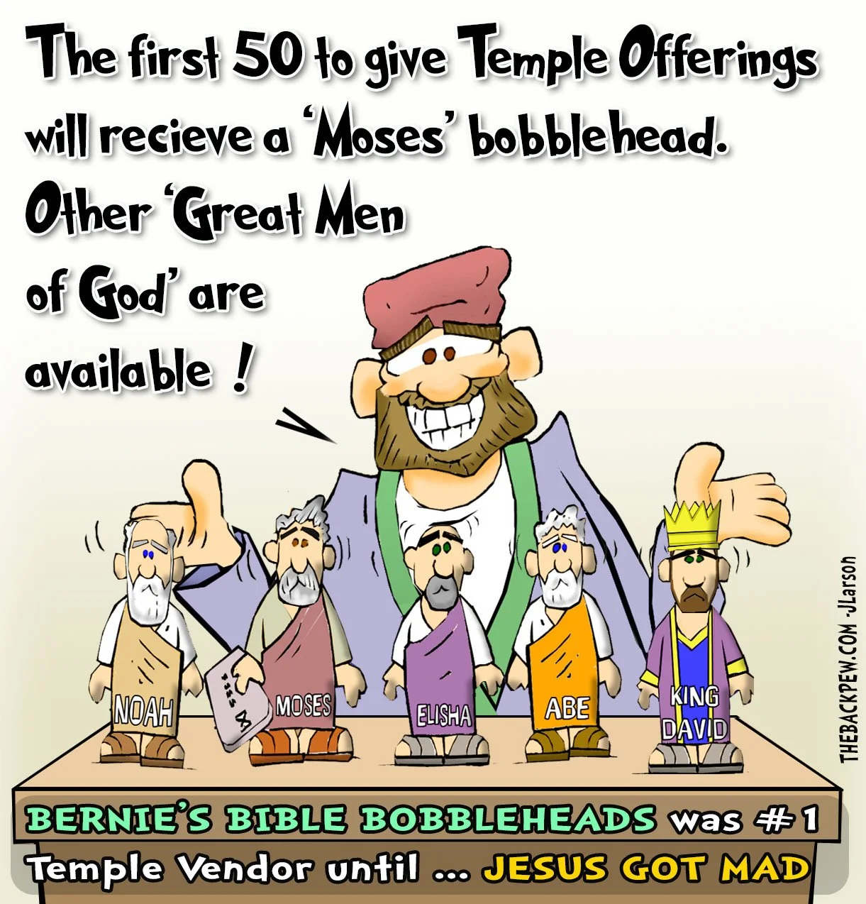 HOLY WEEK | Monday through Wednesday cartoons — The Back Pew