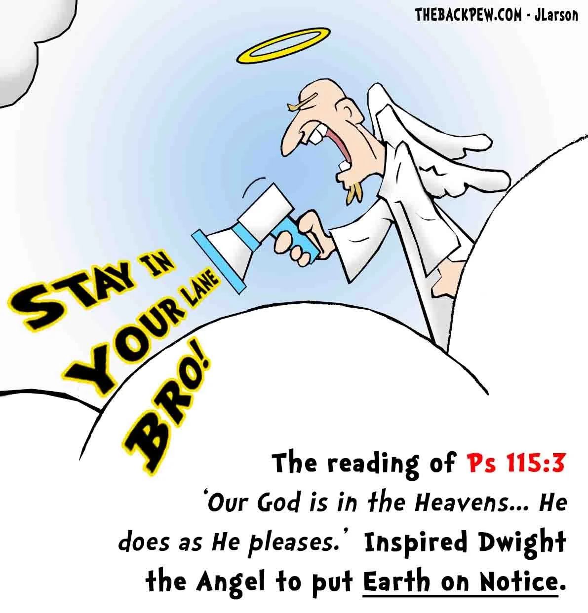 Heaven Cartoons in Eternal Life with God — The Back Pew