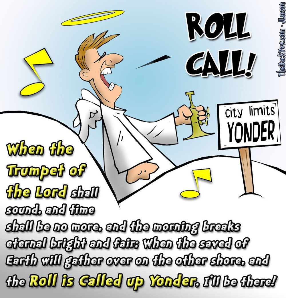 Heaven Cartoons in Eternal Life with God — The Back Pew