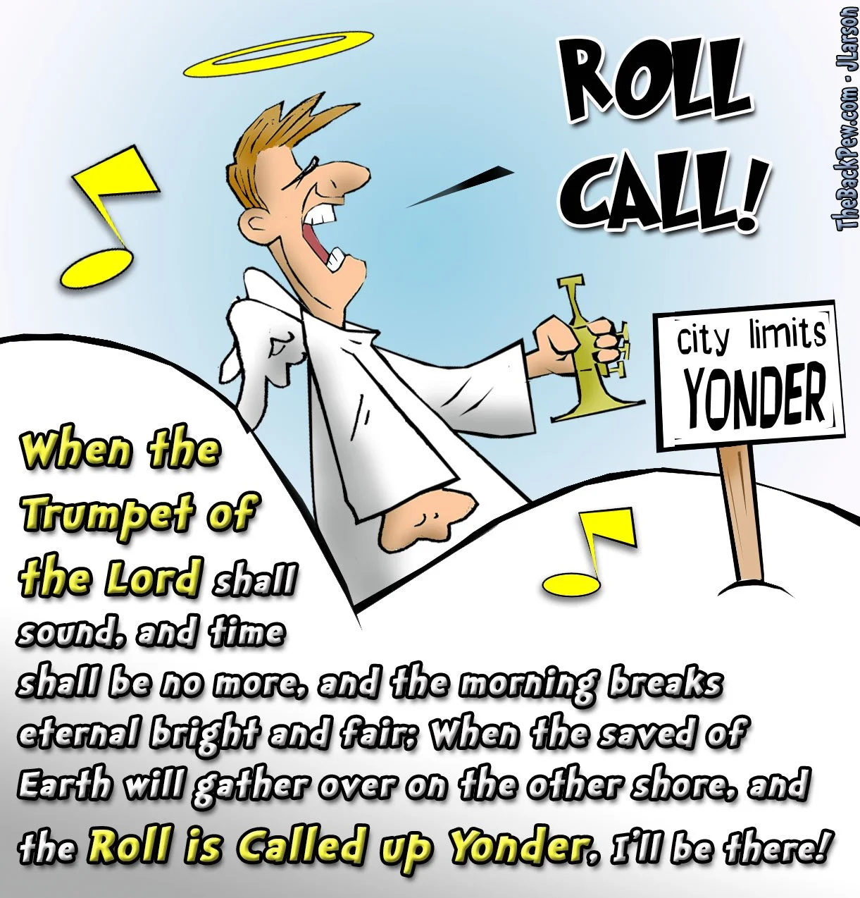 Heaven Cartoons in Eternal Life with God — The Back Pew