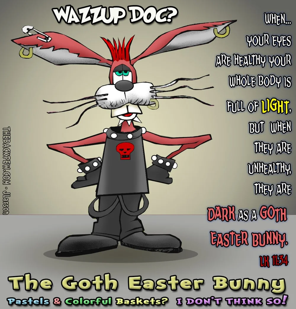 Easter Cartoons - bunnies, baskets, eggs — The Back Pew