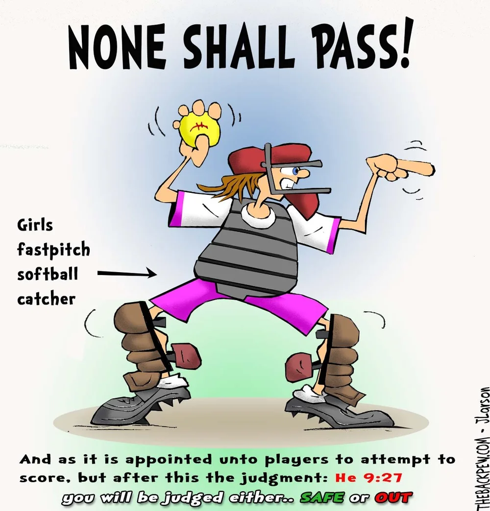 Baseball Cartoons - baseball and softball — The Back Pew
