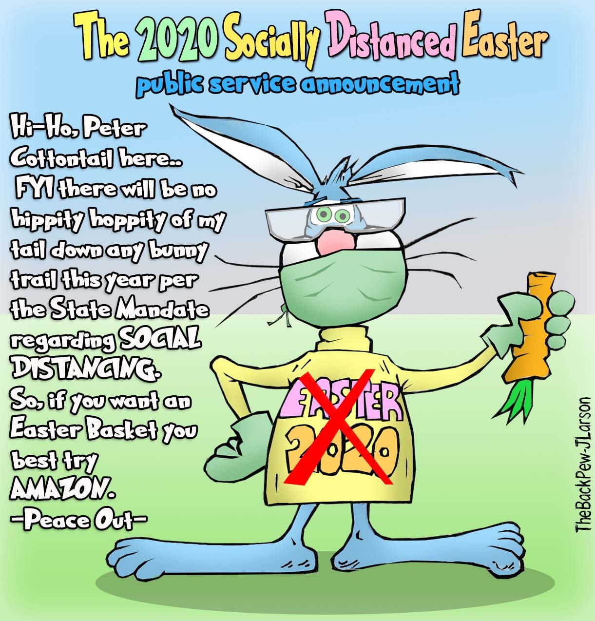 Easter Cartoons - bunnies, baskets, eggs — The Back Pew
