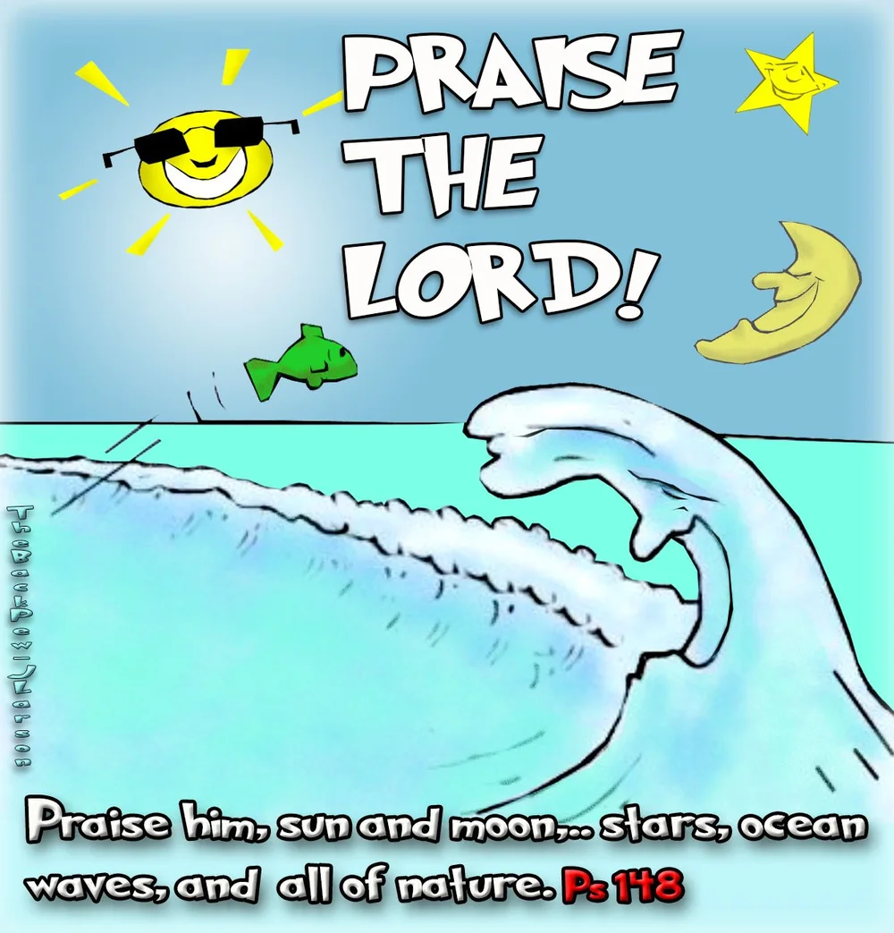 Worship | cartoons of praise to our God — The Back Pew