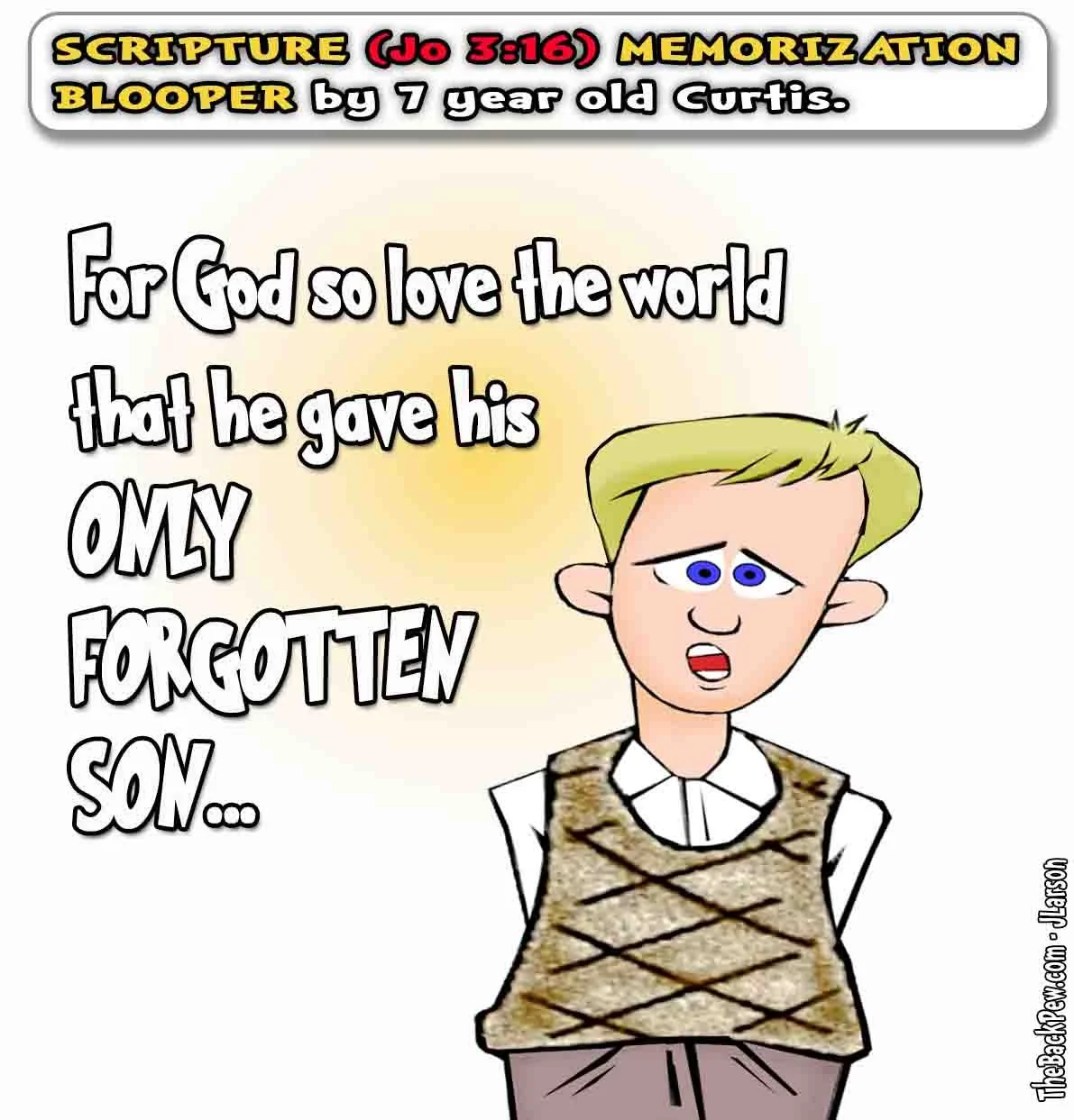 KID'S Ministry Cartoons - for those serving kids at church — The Back Pew