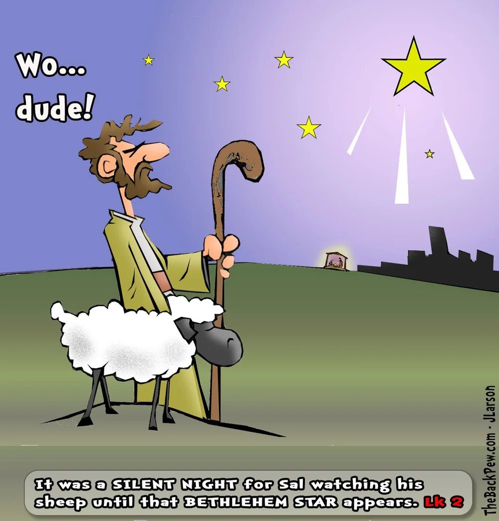 Christmas Cartoons when Jesus was born — The Back Pew