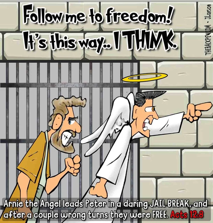 ACTS cartoons of early Christian Church — The Back Pew