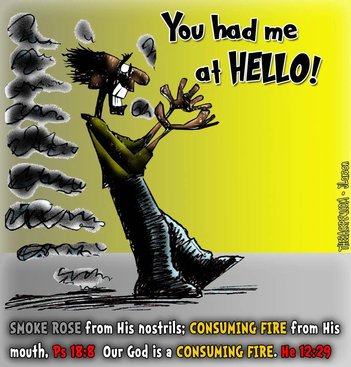 PSALMS cartoons and praise cartoons — The Back Pew