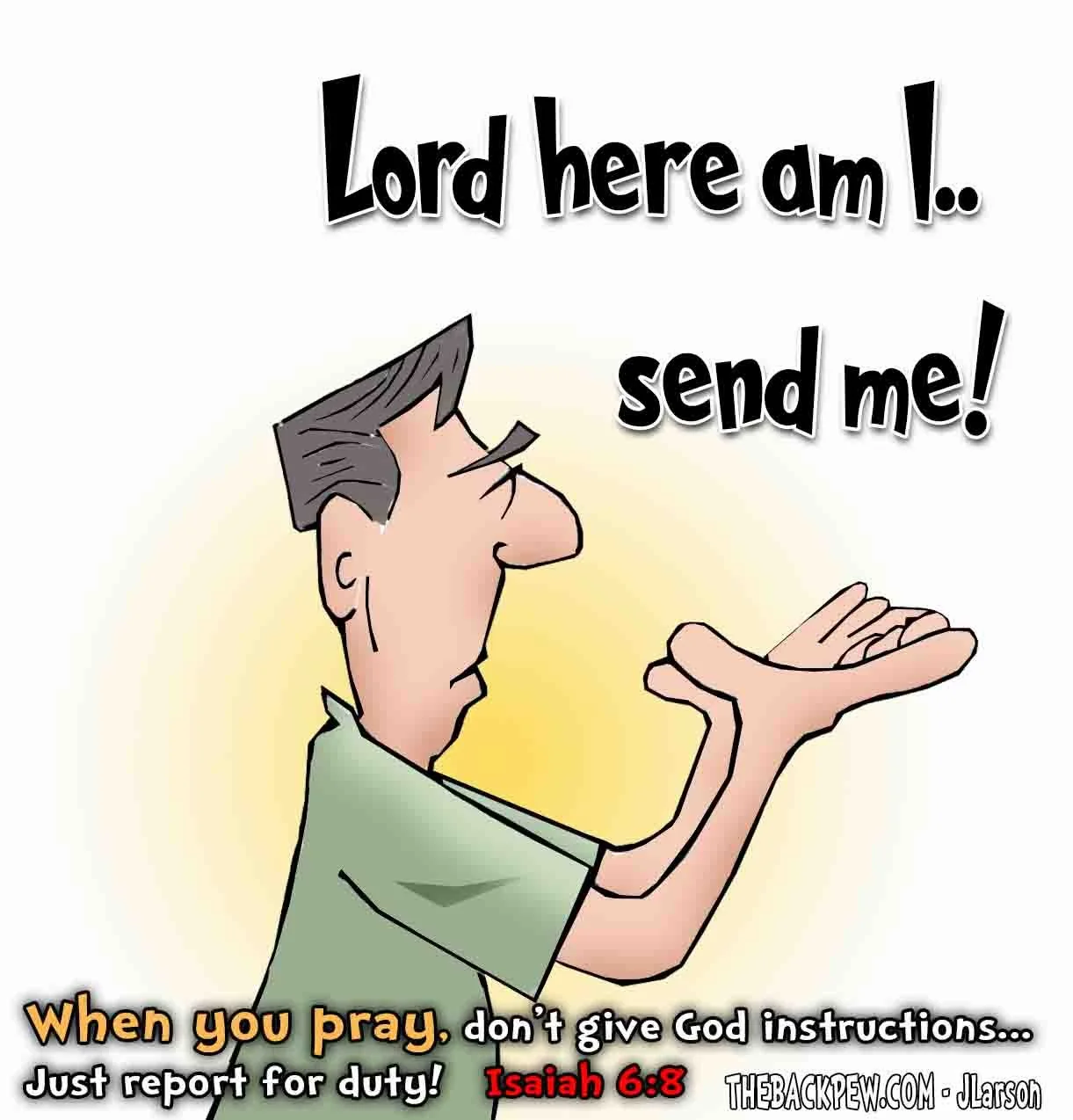 PRAYER cartoons for your Christian Journey — The Back Pew