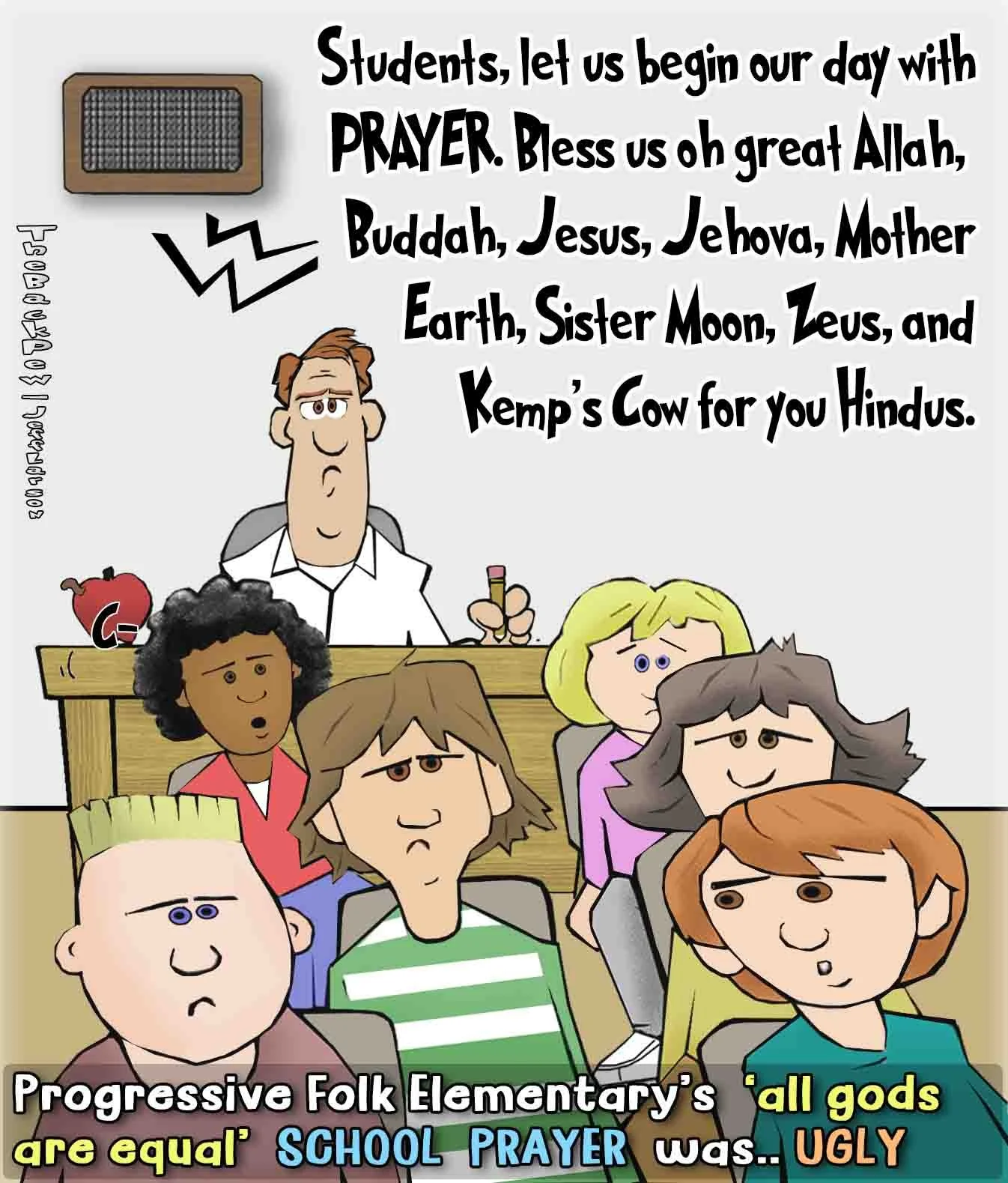 PRAYER cartoons for your Christian Journey — The Back Pew