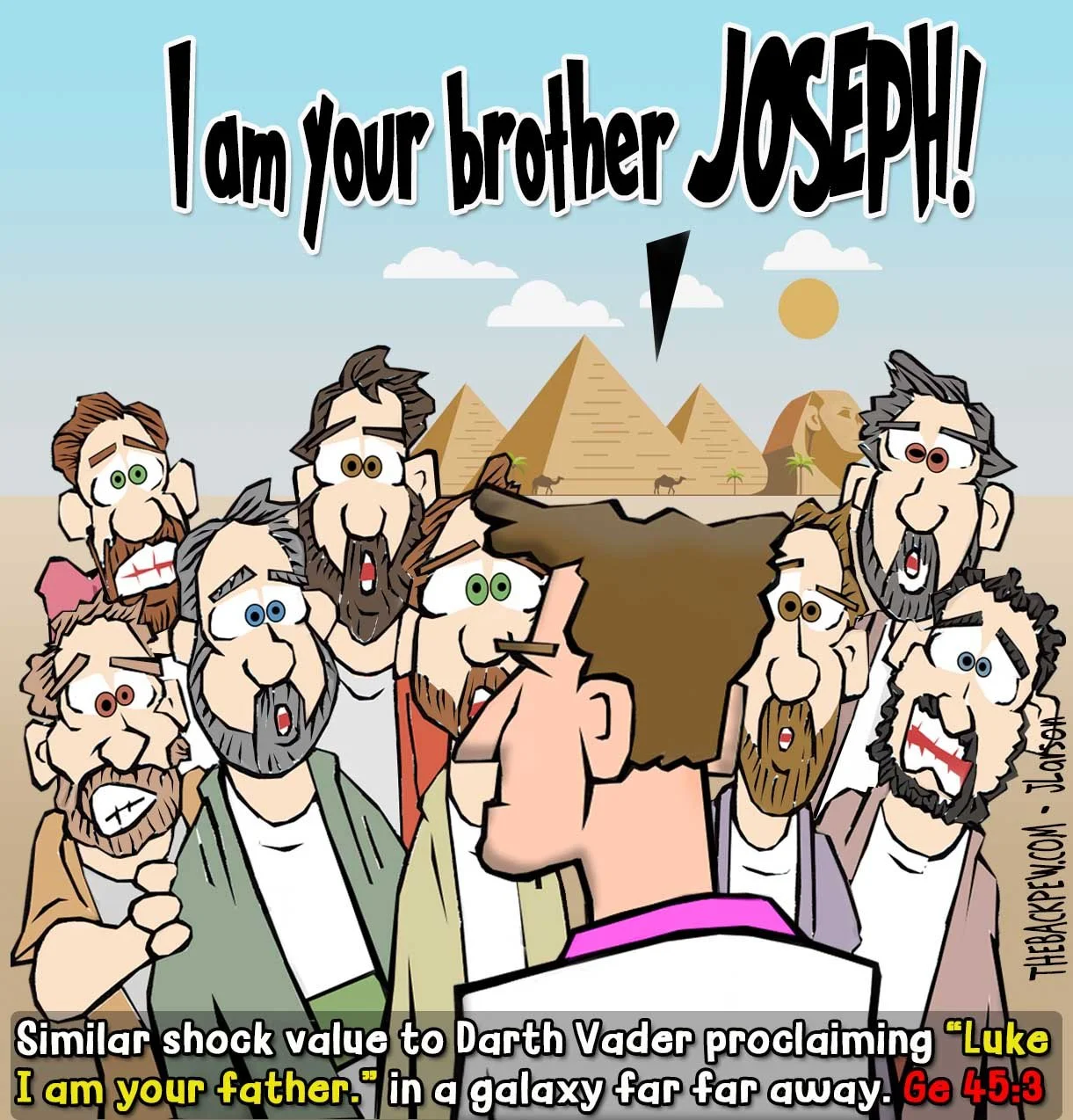 Joseph Cartoons - Explore Biblical Insights — The Back Pew