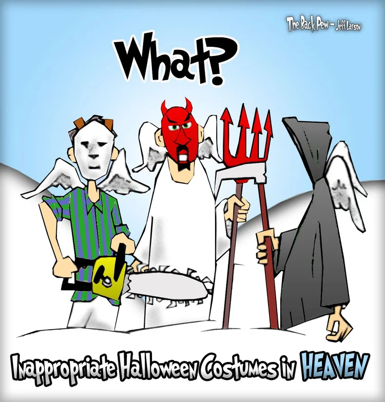 Heaven Cartoons in Eternal Life with God — The Back Pew