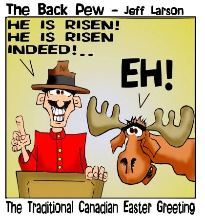 Easter Cartoons - bunnies, baskets, eggs — The Back Pew