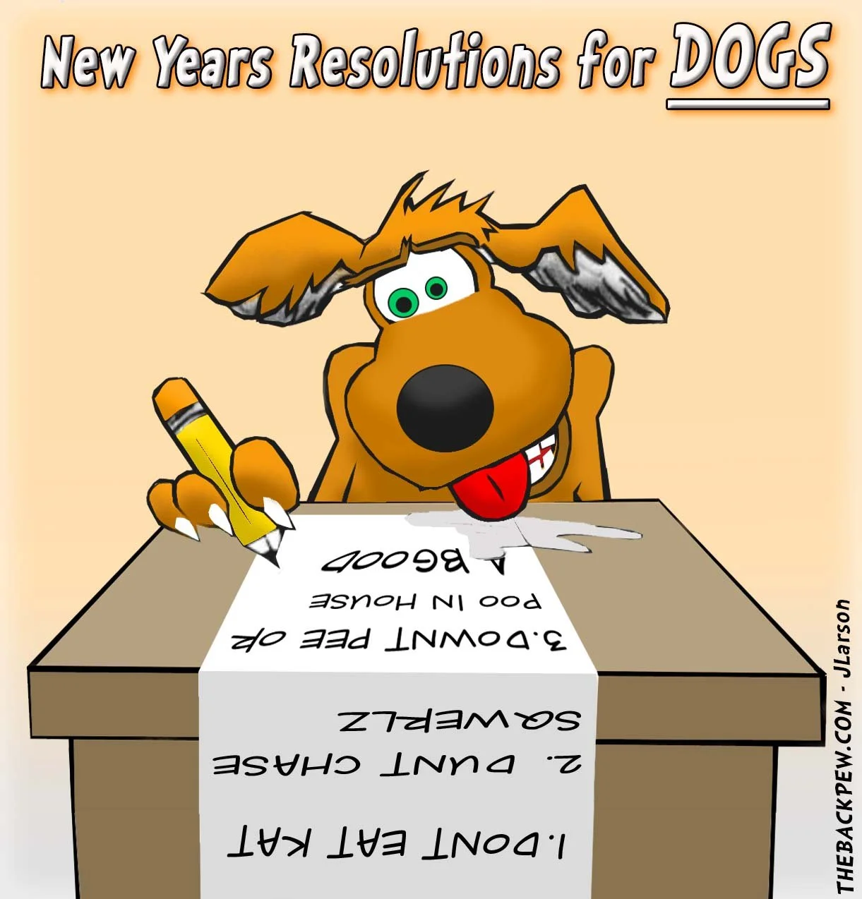 NEW YEAR CARTOONS - resolutions to be broken — The Back Pew