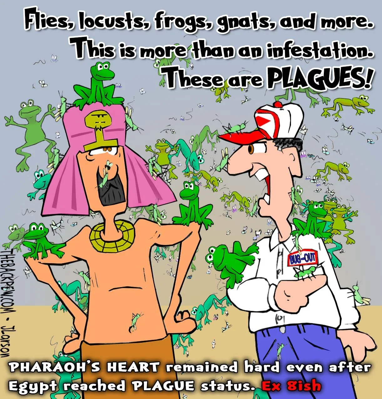 Exodus Cartoons - Israel exodus from Egypt — The Back Pew