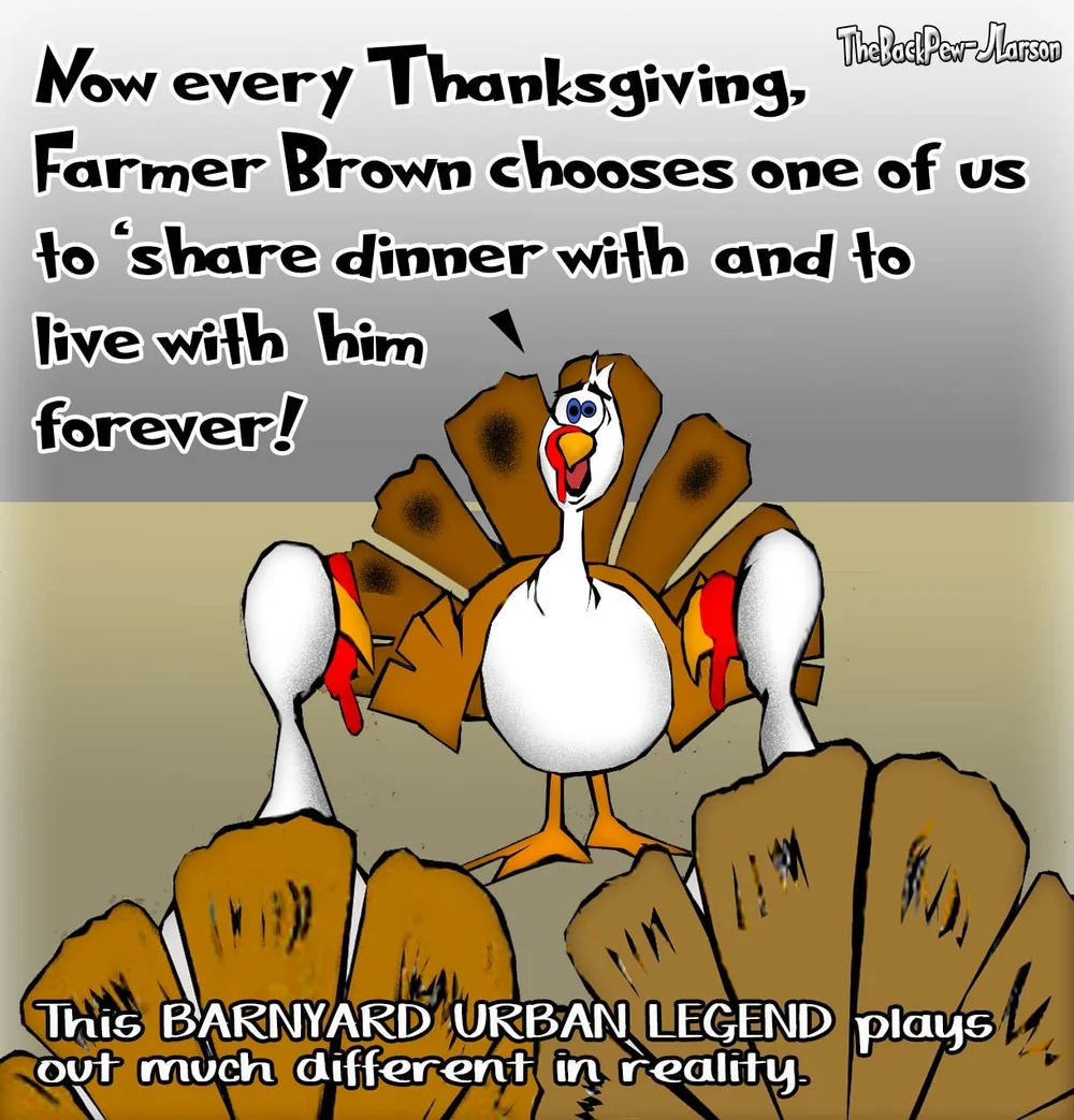 Thanksgiving Cartoons - Toons of Thanks — The Back Pew