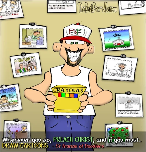 Serving Cartoons - service not serve me — The Back Pew