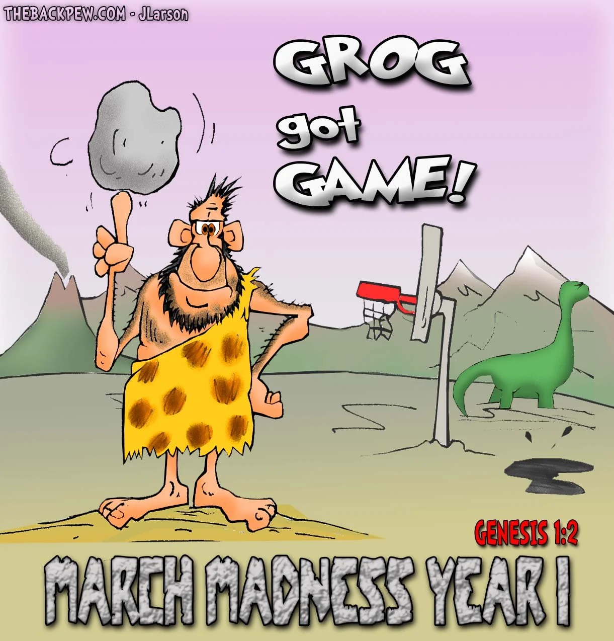 Creation cartoons from Genesis chapters 1-3 — The Back Pew