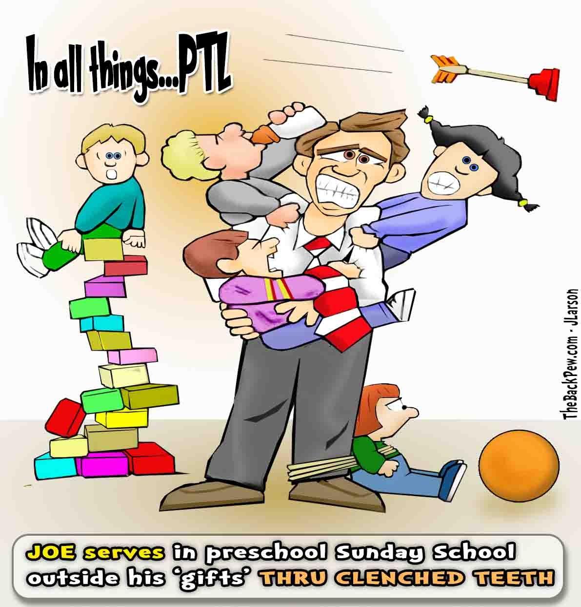 KID'S Ministry Cartoons - for those serving kids at church — The Back Pew