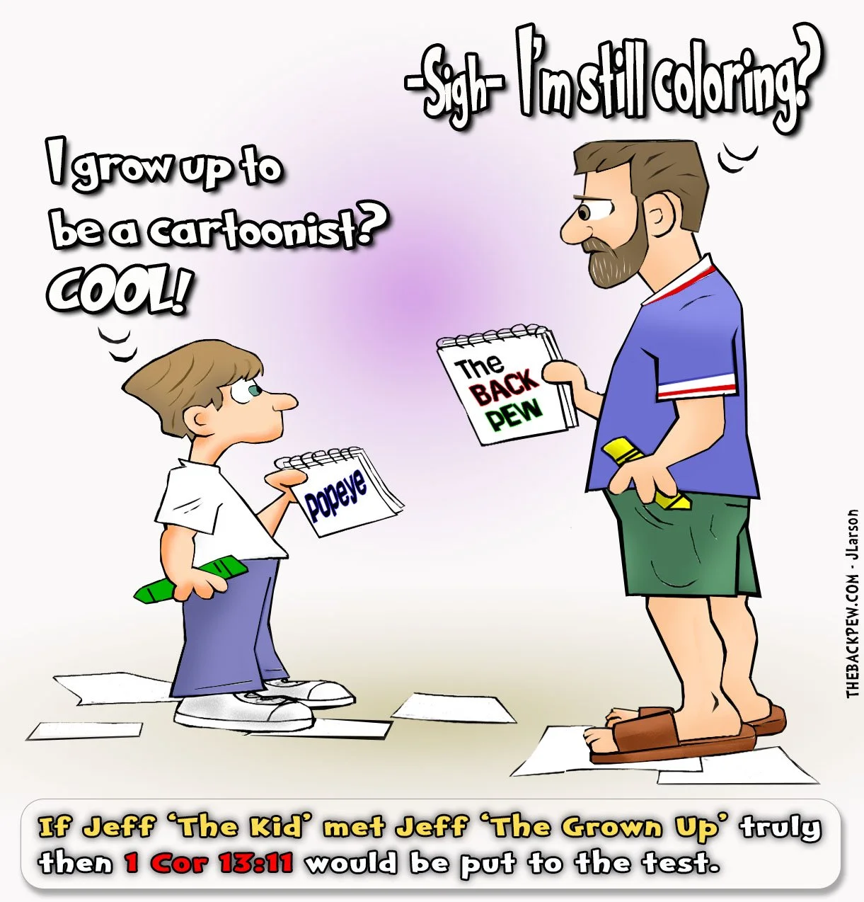 The Back Pew | Clean Christian cartoons, jokes, and humor