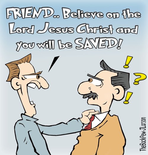 Evangelism Cartoons - Sharing our Faith — The Back Pew