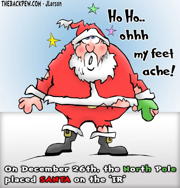 Christmas Cartoons of Santa & friends — The Back Pew