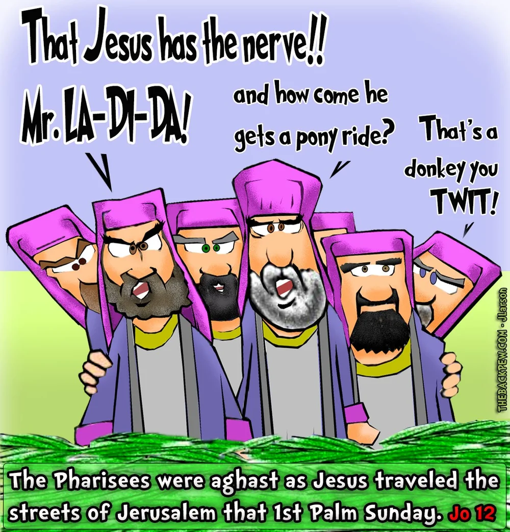 The Holy Week - Palm Sunday cartoons — The Back Pew