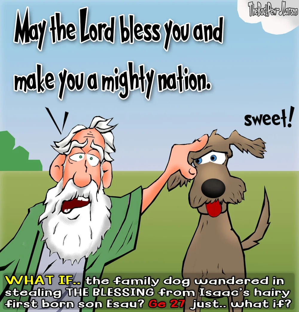 Jacob and Esau cartoons - First Born Blessing — The Back Pew