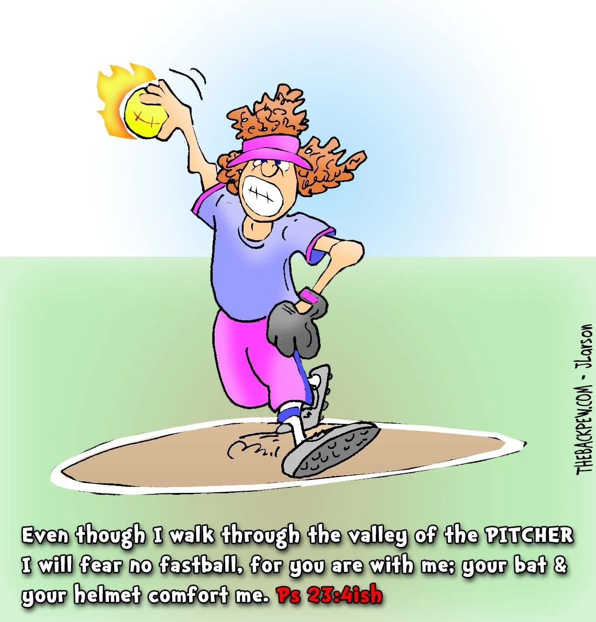 Baseball Cartoons - baseball and softball — The Back Pew