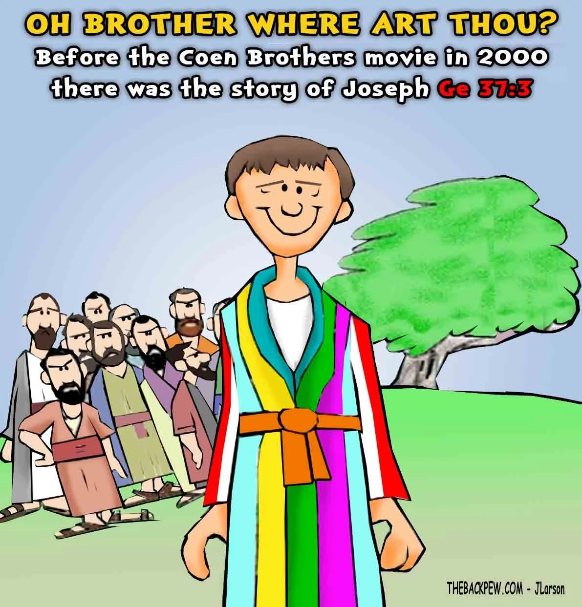 Joseph Cartoons - Explore Biblical Insights — The Back Pew