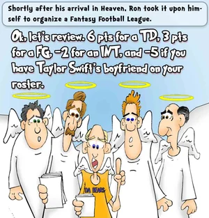 Heaven Cartoons in Eternal Life with God — The Back Pew