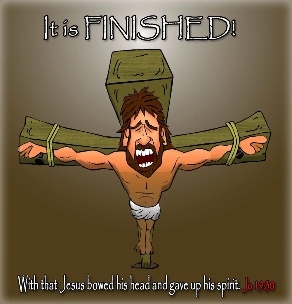Good Friday cartoons - Jesus crucified — The Back Pew