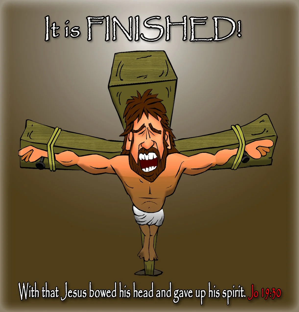 Good Friday cartoons - Jesus crucified — The Back Pew