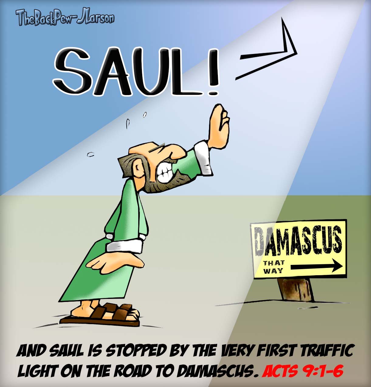 ACTS cartoons of early Christian Church — The Back Pew