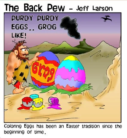 Easter Cartoons - bunnies, baskets, eggs — The Back Pew
