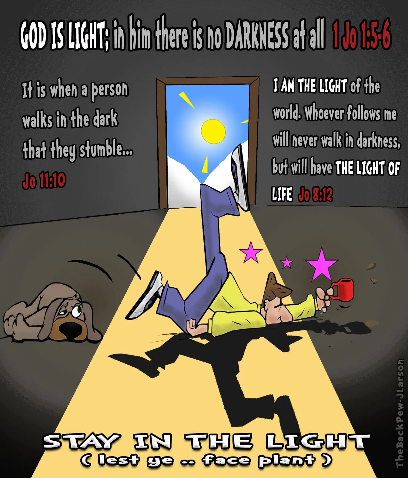 Spiritual Battle Cartoons - Fight with Faith — The Back Pew