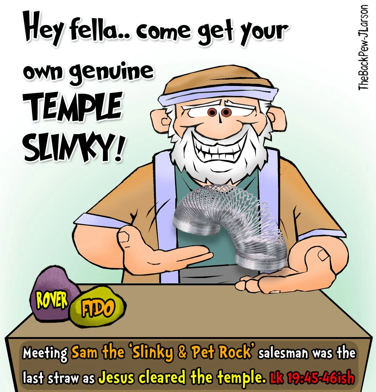HOLY WEEK | Monday through Wednesday cartoons — The Back Pew