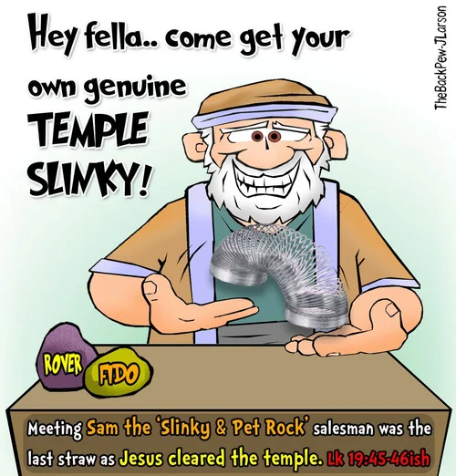 HOLY WEEK | Monday through Wednesday cartoons — The Back Pew