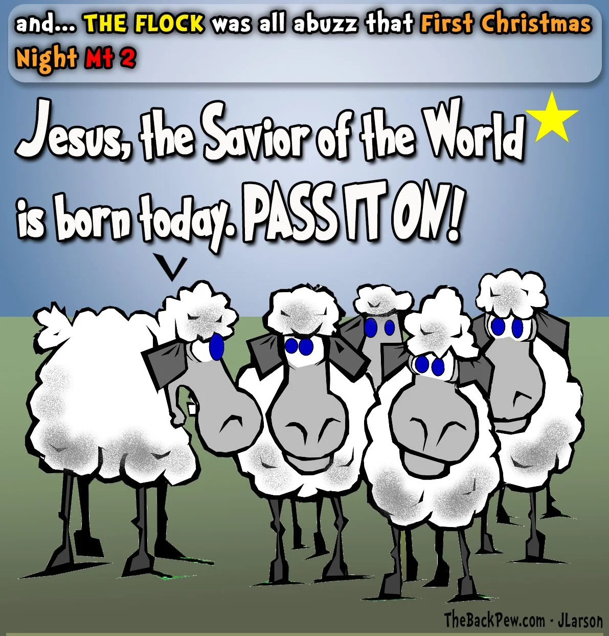 CHRISTMAS Cartoons on the Jesus birth — The Back Pew