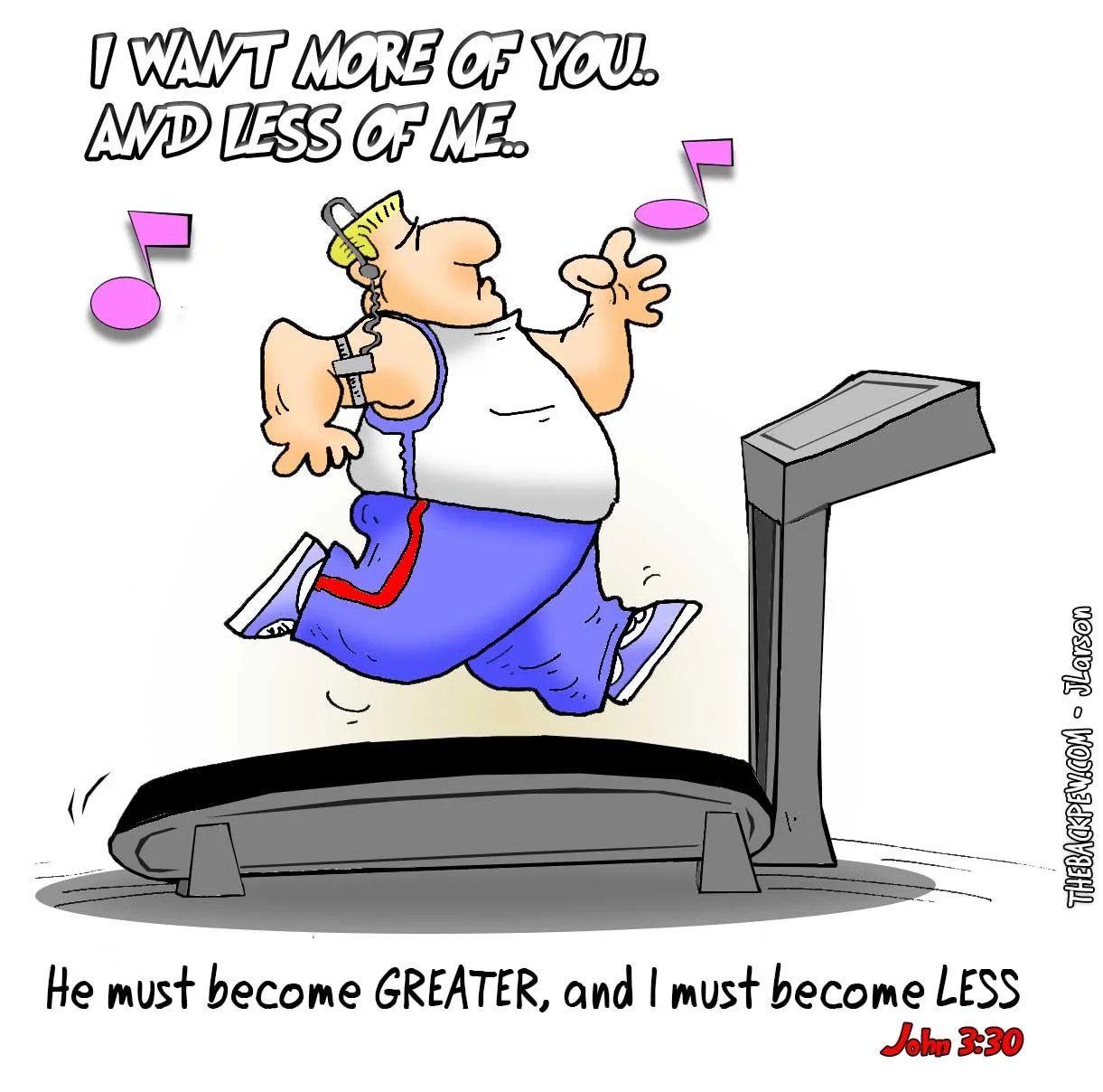 Young Jesus cartoons - John the Baptist — The Back Pew