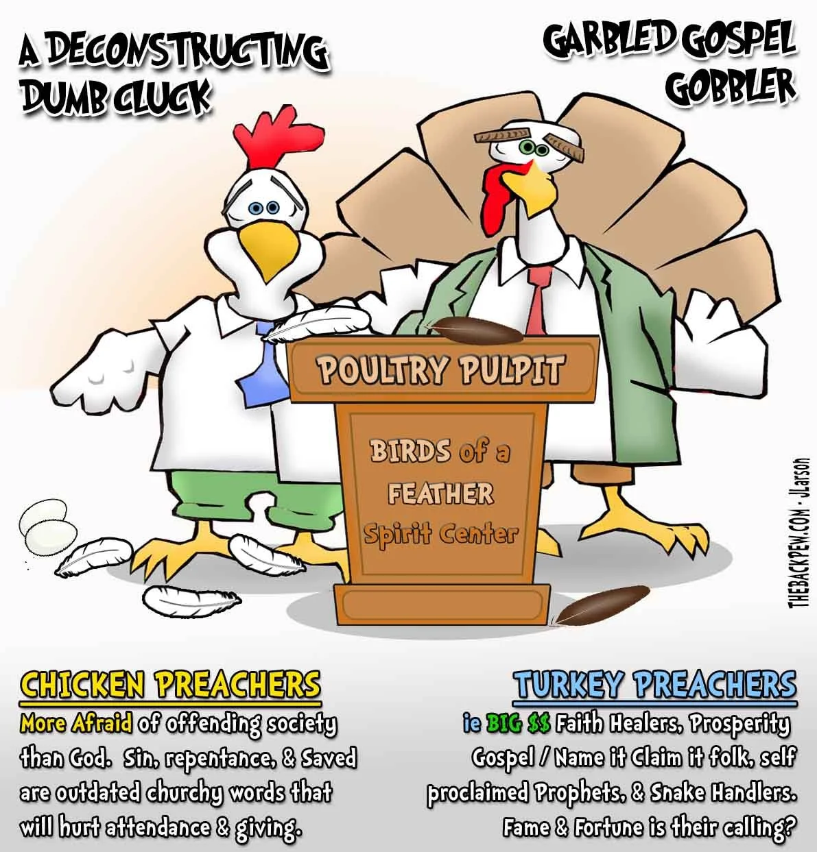 Preacher cartoons of all shapes and sizes — The Back Pew