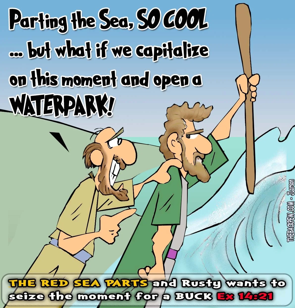 Exodus Cartoons - Israel exodus from Egypt — The Back Pew