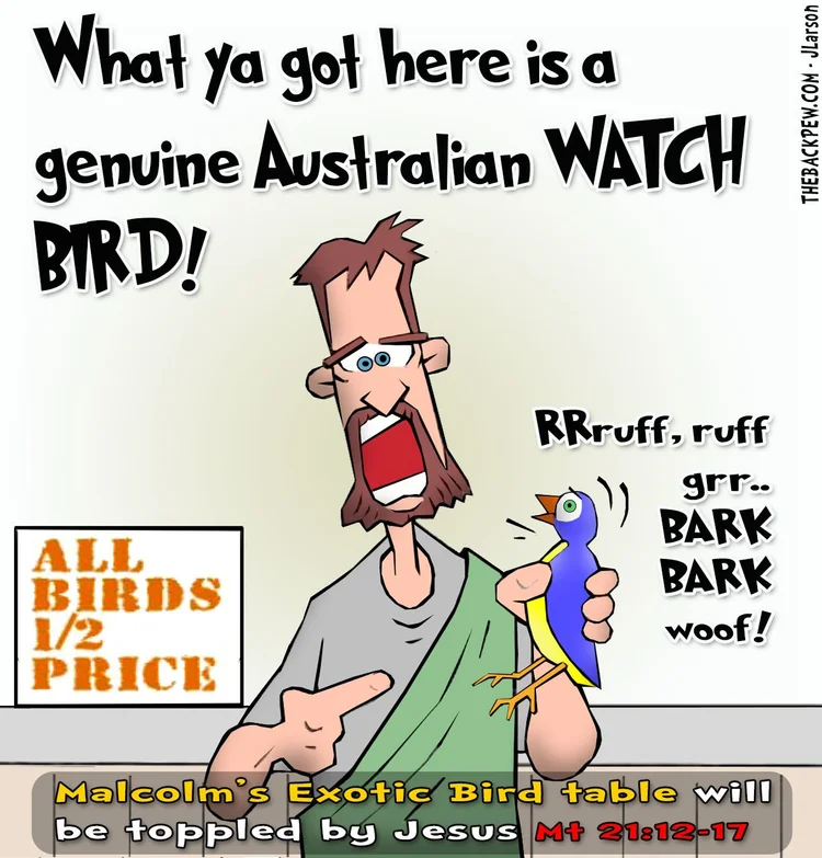 HOLY WEEK | Monday through Wednesday cartoons — The Back Pew