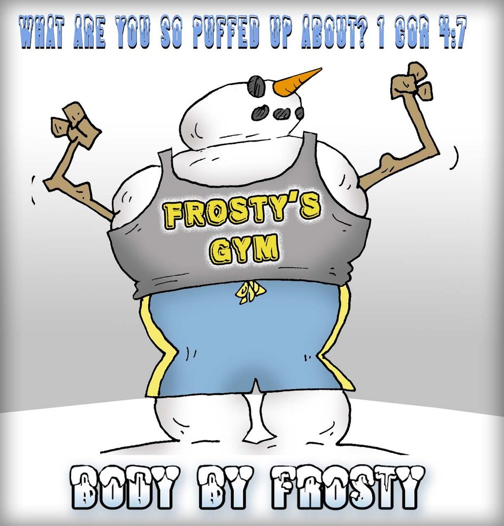 Muscle Cartoons - strength & power in God — The Back Pew