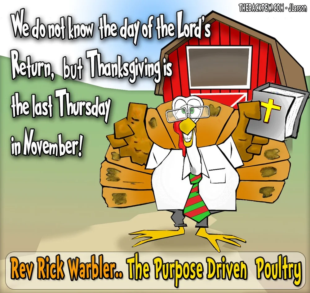 Thanksgiving Cartoons - Toons of Thanks — The Back Pew