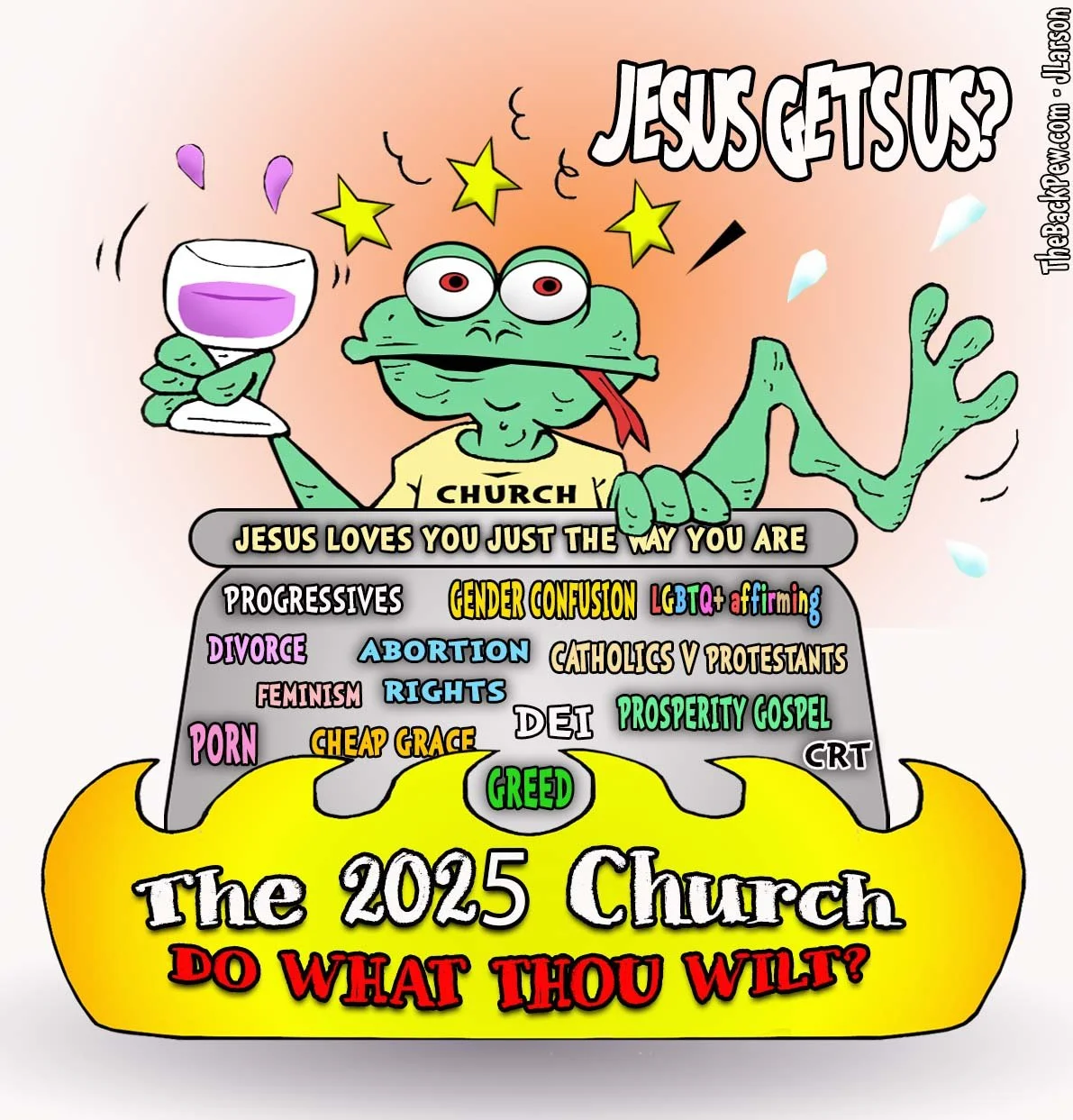 Church cartoons - of the good peeps worshipping inside — The Back Pew