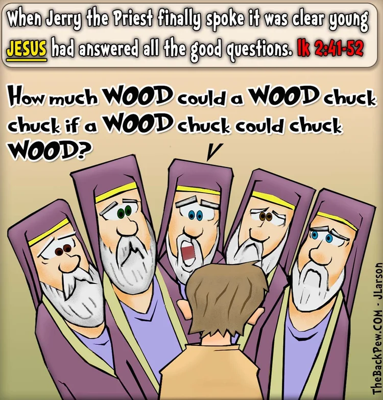 Young Jesus cartoons - John the Baptist — The Back Pew