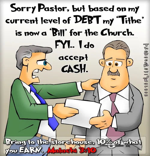 Church Giving Cartoons - Tithes & Offerings — The Back Pew